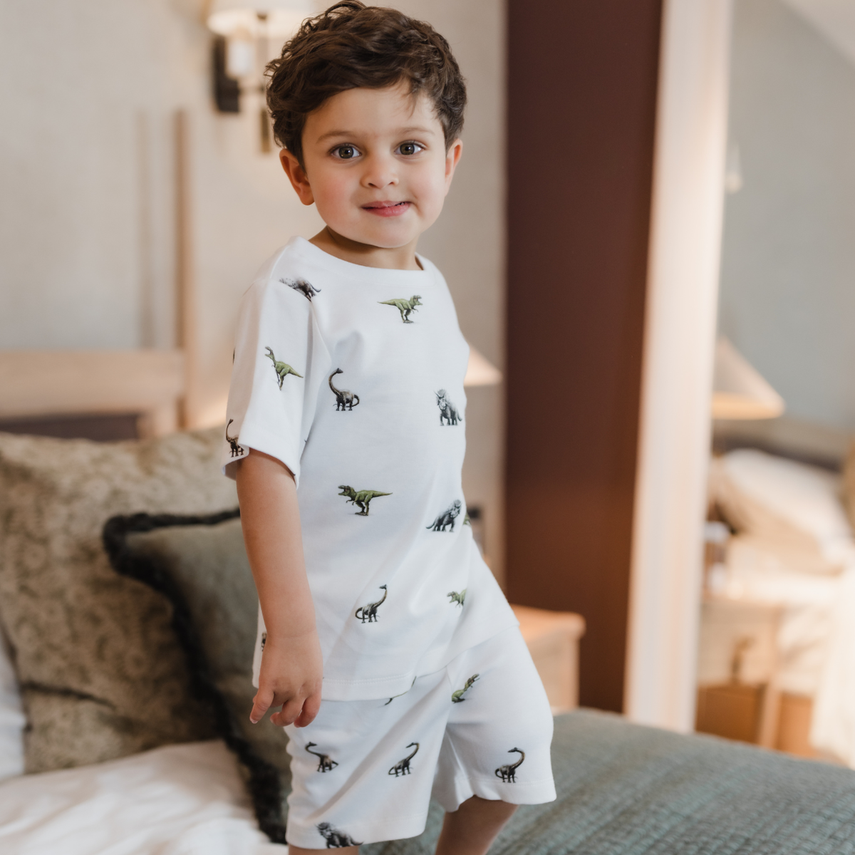 Lightweight Summer Pyjamas for Kids – Rosa and Blue