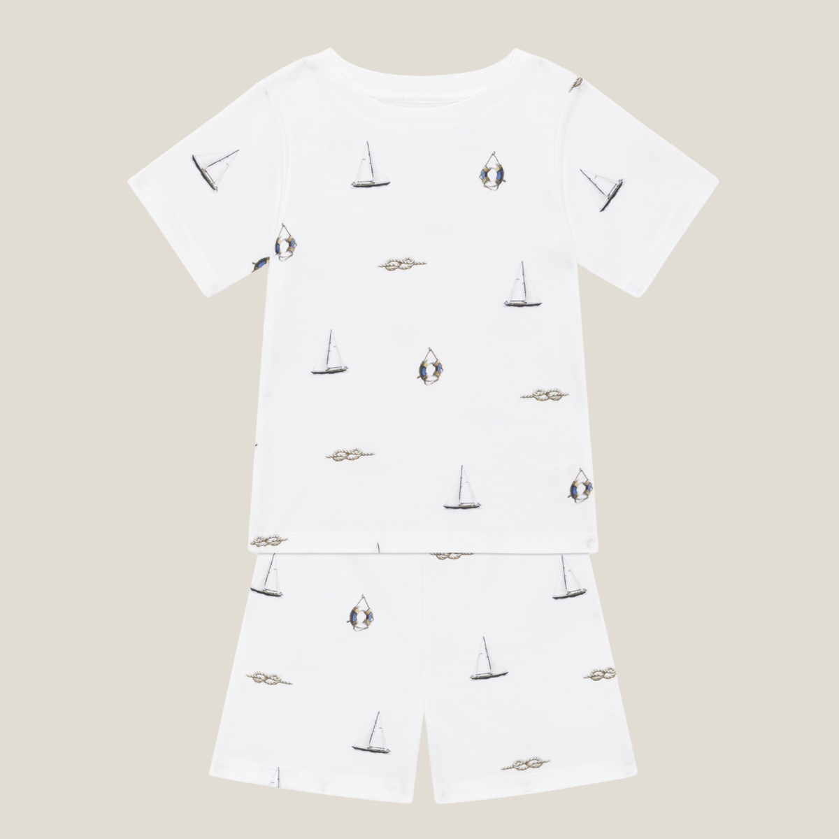 Lightweight Summer Pyjamas for Kids – Rosa and Blue